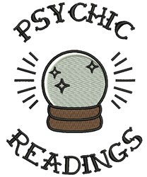 Psychic Readings Embroidery Design | EmbroideryDesigns.com