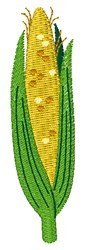 Farmers Market Corn Embroidery Design | EmbroideryDesigns.com