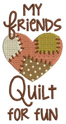 Quilt For Fun Embroidery Design | EmbroideryDesigns.com