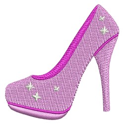 High Heel Shoes Embroidery Design | EmbroideryDesigns.com
