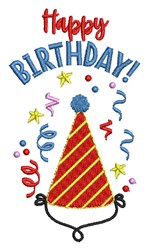 Happy Birthday Embroidery Design | EmbroideryDesigns.com