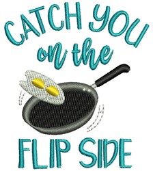 On The Flip Side Embroidery Design | EmbroideryDesigns.com