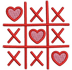 Love Game Embroidery Design | EmbroideryDesigns.com
