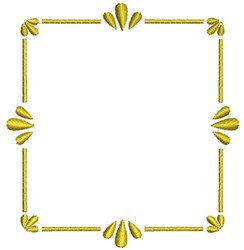 Square Frame Embroidery Design | EmbroideryDesigns.com
