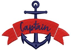Captain Embroidery Design | EmbroideryDesigns.com