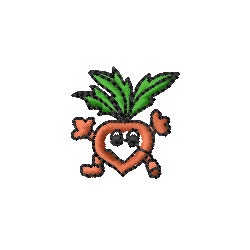 Radish Embroidery Design | EmbroideryDesigns.com