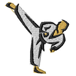 Judo Embroidery Design | EmbroideryDesigns.com