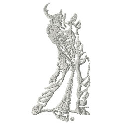 Golfer Embroidery Design | EmbroideryDesigns.com