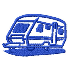 Caravan Embroidery Design | EmbroideryDesigns.com