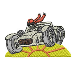 Speed Racer Embroidery Design | EmbroideryDesigns.com
