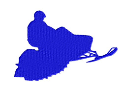 Free Snowmobile Embroidery Design | EmbroideryDesigns.com