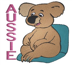 Aussie Embroidery Design | EmbroideryDesigns.com