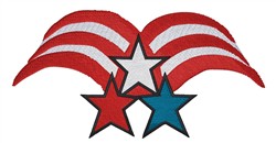 Stars And Stripes Embroidery Design | EmbroideryDesigns.com
