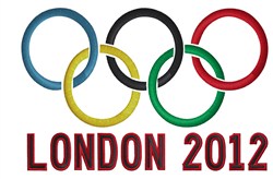 Olympics London 2012 Embroidery Design | EmbroideryDesigns.com