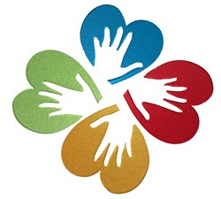 Helping Hands Embroidery Design | EmbroideryDesigns.com
