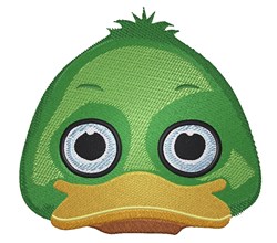 Ducky Face Embroidery Design | EmbroideryDesigns.com