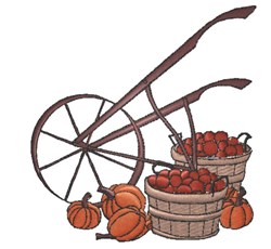 Fall Harvest Embroidery Design | EmbroideryDesigns.com