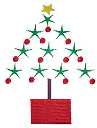 Small Christmas Tree Embroidery Design | EmbroideryDesigns.com