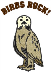 Free Owls Rock Embroidery Design | EmbroideryDesigns.com