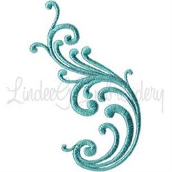 Decorative Swirls Embroidery Design | EmbroideryDesigns.com