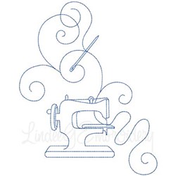 Sewing Machine (4.9 x 6.2-in) Embroidery Design | EmbroideryDesigns.com