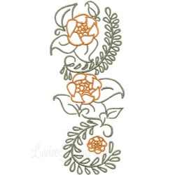 Marigold Embroidery Design | EmbroideryDesigns.com