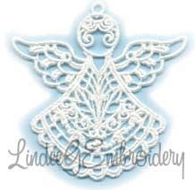 Angel Embroidery Design | EmbroideryDesigns.com