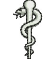 Medical Symbol Embroidery Design | EmbroideryDesigns.com