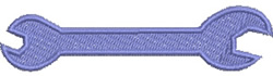 Spanner Embroidery Design | EmbroideryDesigns.com