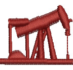 Oil Rig Embroidery Design | EmbroideryDesigns.com