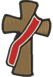 Deacons Cross Embroidery Design | EmbroideryDesigns.com