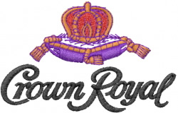 Crown Royal Embroidery Design | EmbroideryDesigns.com