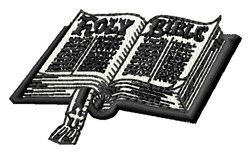 Holy Bible Embroidery Design | EmbroideryDesigns.com