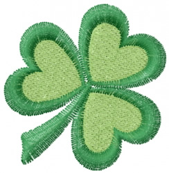 Shamrock Embroidery Design | EmbroideryDesigns.com