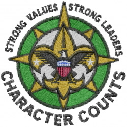 Boy Scout Crest Embroidery Design | EmbroideryDesigns.com