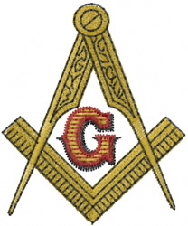 Freemasonry Embroidery Design | EmbroideryDesigns.com