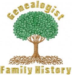 Family Tree Embroidery Design | EmbroideryDesigns.com
