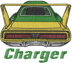 Dodge Charger Embroidery Design | EmbroideryDesigns.com