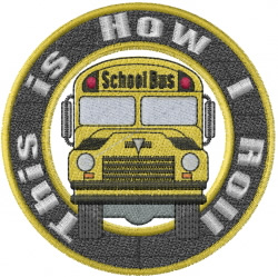 How I Roll Embroidery Design | EmbroideryDesigns.com