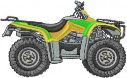 ATV Embroidery Design | EmbroideryDesigns.com