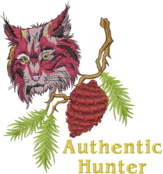 Free Authentic Hunter Embroidery Design | EmbroideryDesigns.com