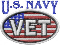 US Navy Embroidery Design | EmbroideryDesigns.com