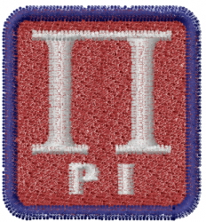 Greek Box PI Embroidery Design | EmbroideryDesigns.com