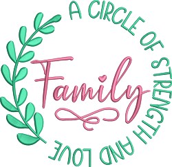 Family Embroidery Design | EmbroideryDesigns.com