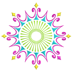 Decorative Royal Embellishment Embroidery Design | EmbroideryDesigns.com