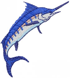 MARLIN Embroidery Design | EmbroideryDesigns.com