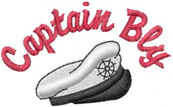 CAPTAIN BLY Embroidery Design | EmbroideryDesigns.com