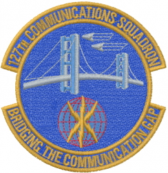 127th Communications Embroidery Design | EmbroideryDesigns.com