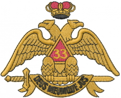 Masonic Emblem Embroidery Design | EmbroideryDesigns.com
