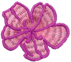 Azalea Embroidery Design | EmbroideryDesigns.com